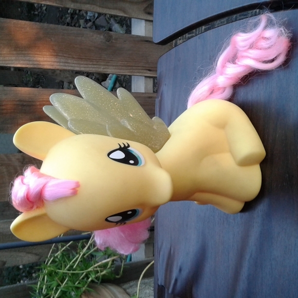 Little Pony | Toys | Yellow Little Pony About Inches Tall Pink Hair ...